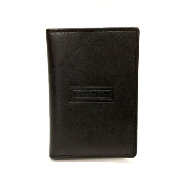 Dior | Accessories | Christian Dior Dior Leather Black Brand Accessory ...